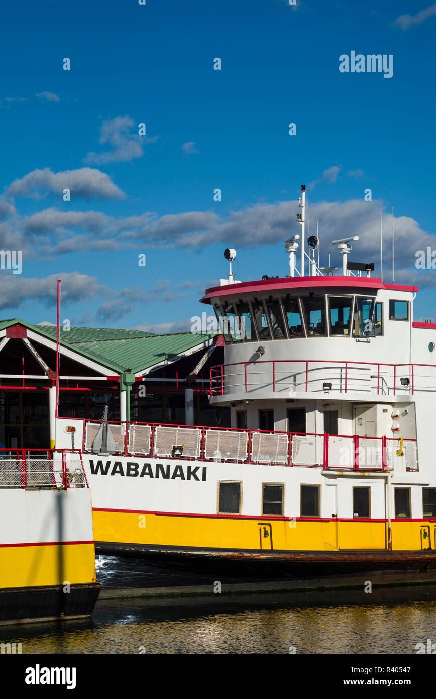 USA, Maine, Portland, Casco Bay Ferries Stock Photo - Alamy