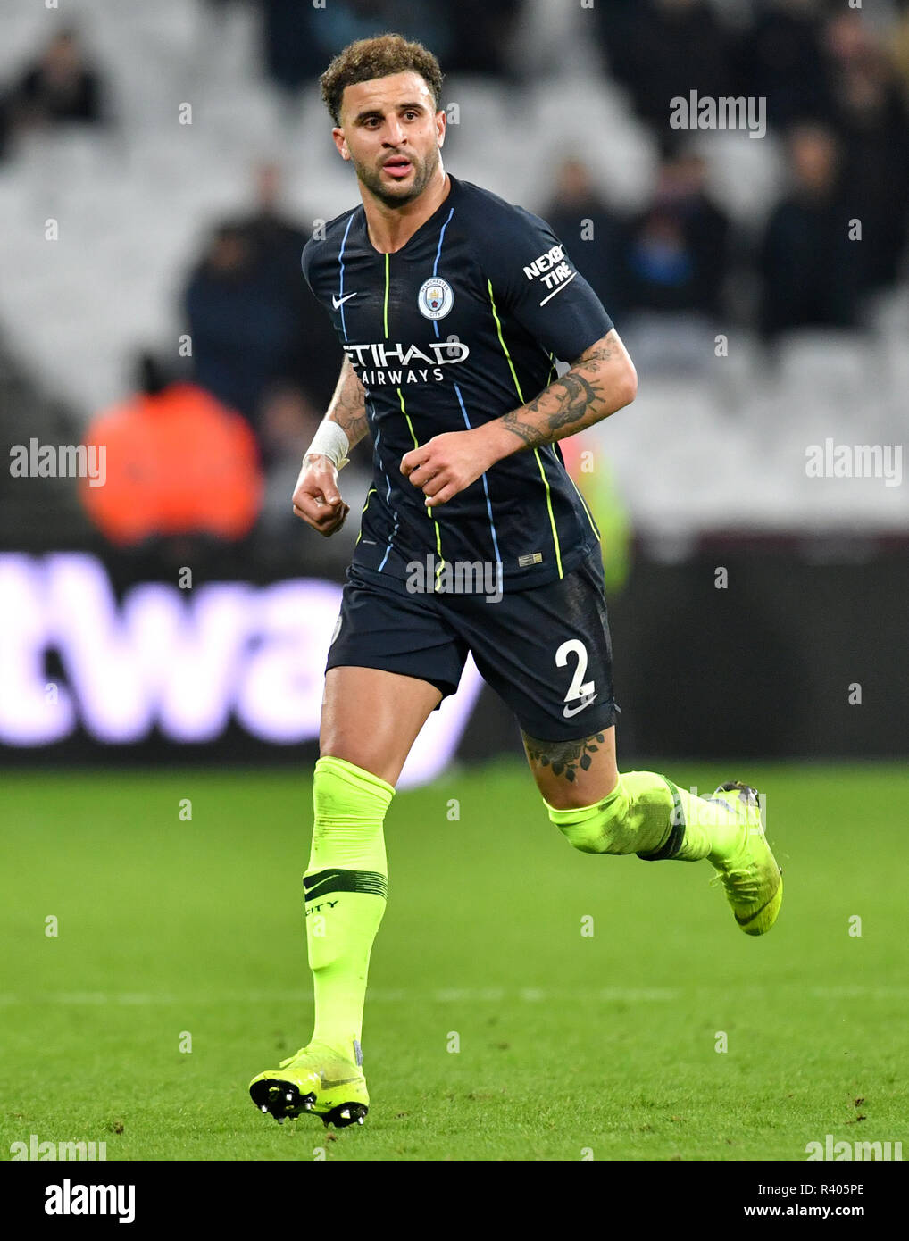 Manchester City's Kyle Walker during the Premier League match at The ...