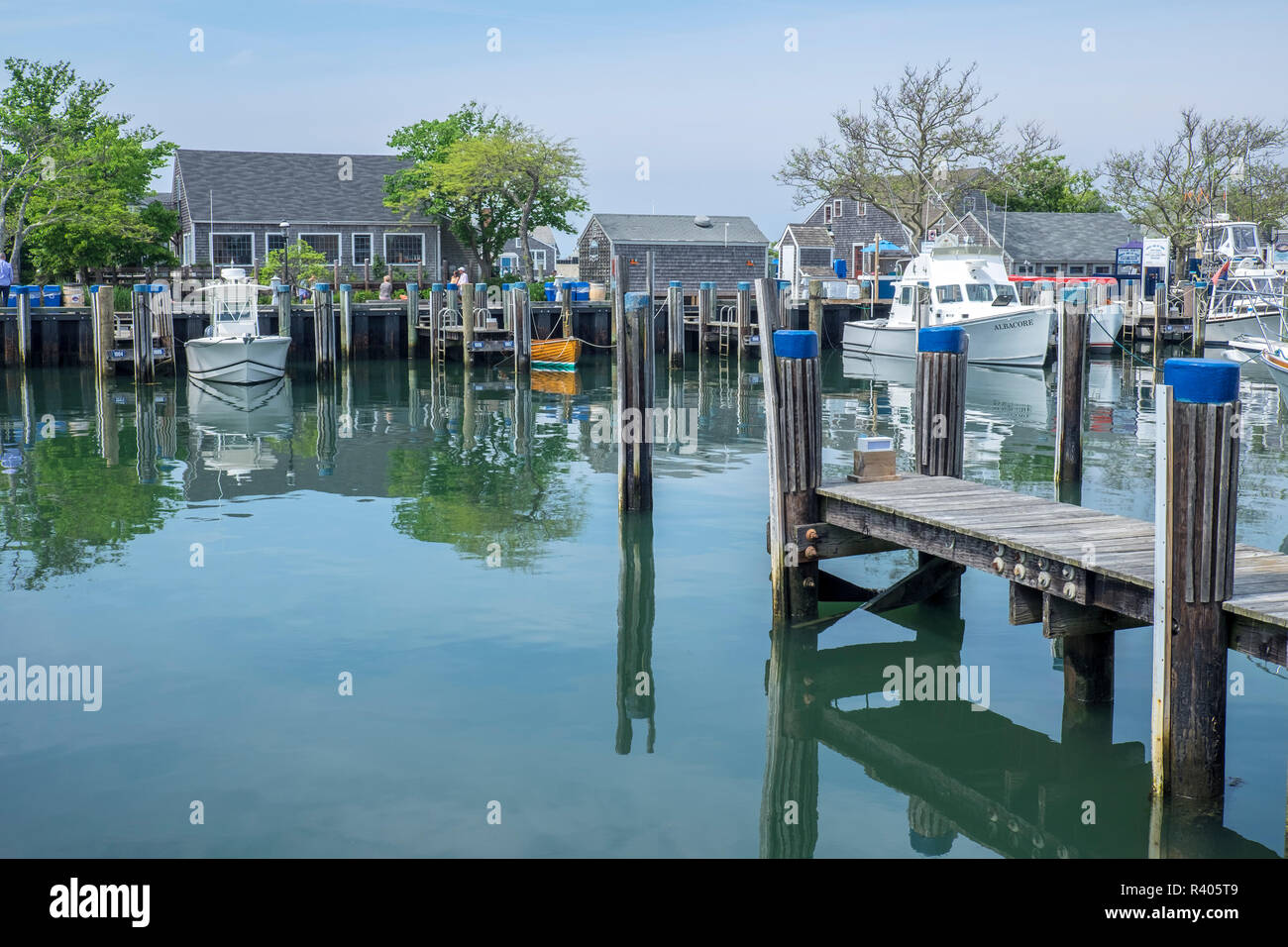 Nantucket massachusetts wharf hi-res stock photography and images - Alamy