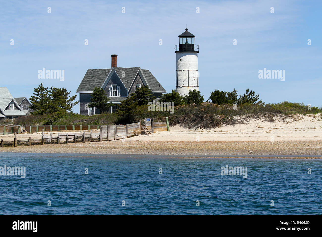 Sandy Neck Lighthouse, Cape Cod, Massachusetts, Usa. (Editorial Use ...