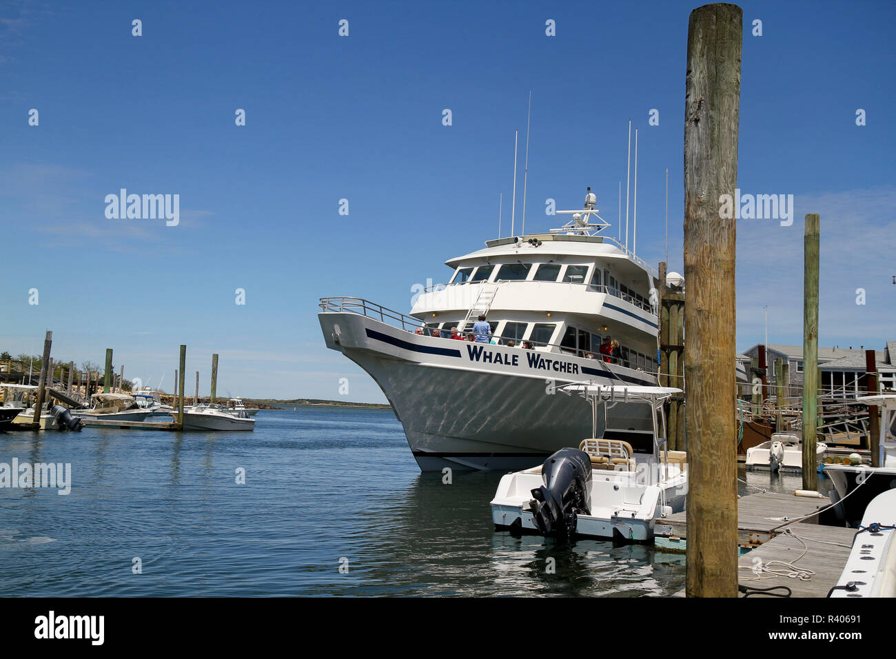 Whale Watcher, Barnstable Harbor, Barnstable, Cape Cod, Massachusetts ...