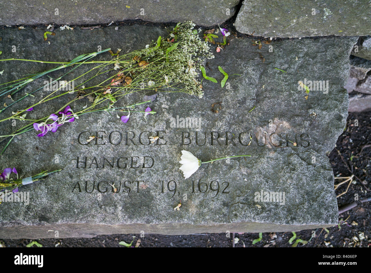 George burroughs salem hi-res stock photography and images - Alamy
