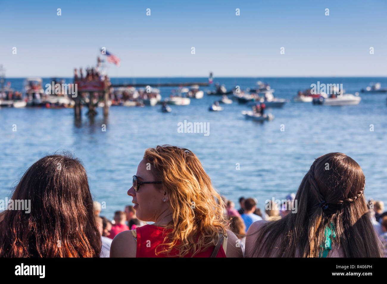 USA, Massachusetts, Cape Ann, Gloucester, St. Peter's Fiesta, Italian ...