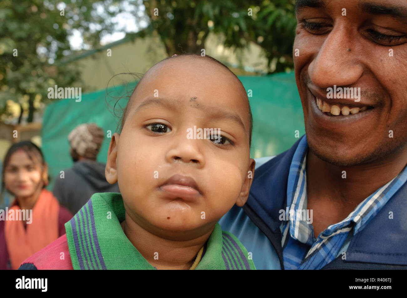 Indian healthy family portrait hi-res stock photography and images - Alamy
