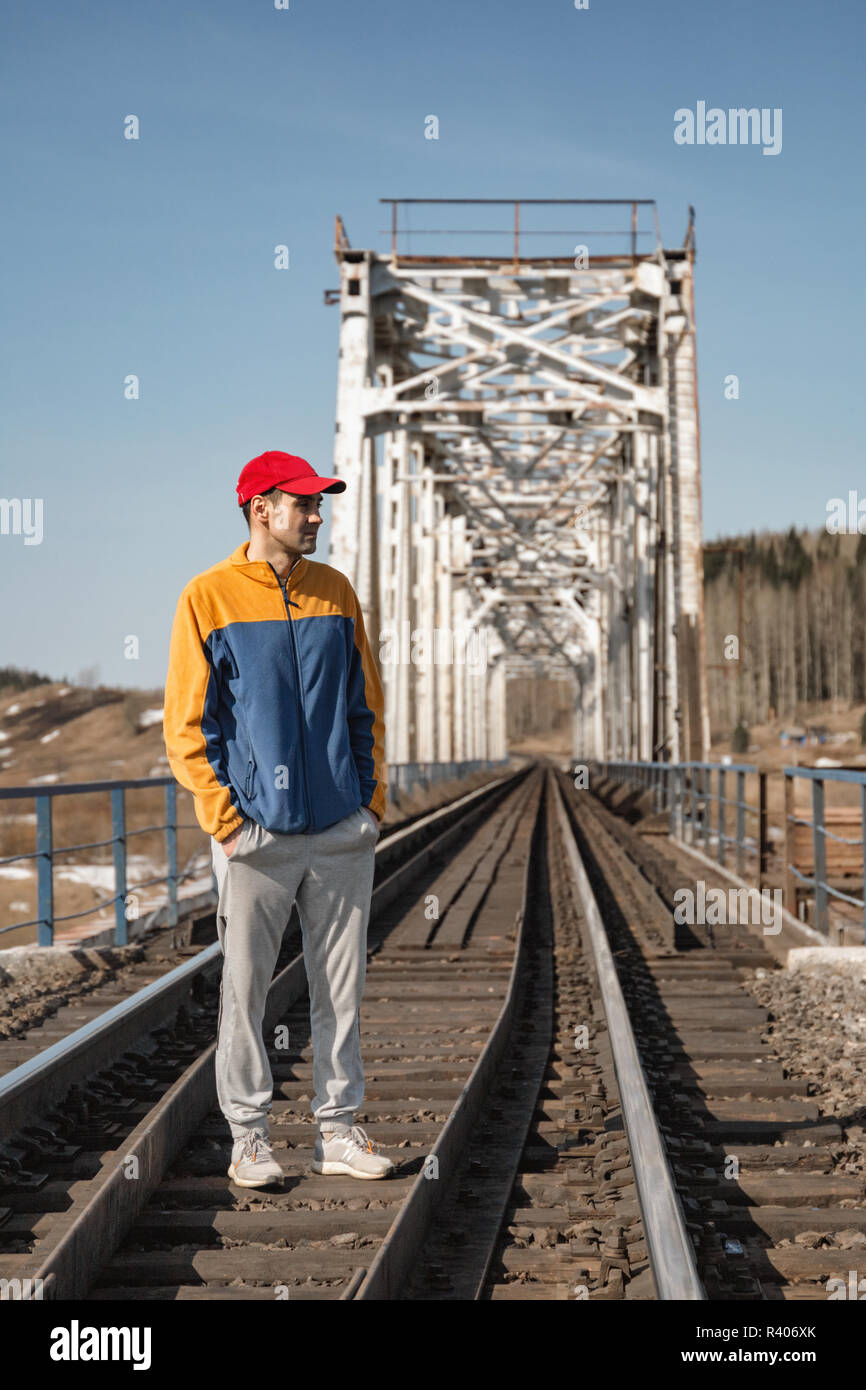 Crossing over the bridge hi-res stock photography and images - Alamy