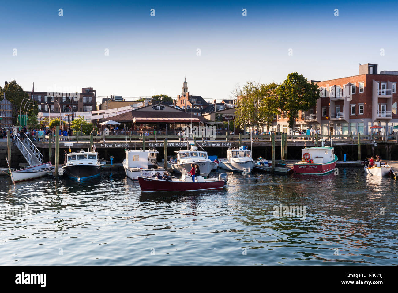 USA, Massachusetts, Cape Ann, Gloucester, waterfront Stock Photo - Alamy