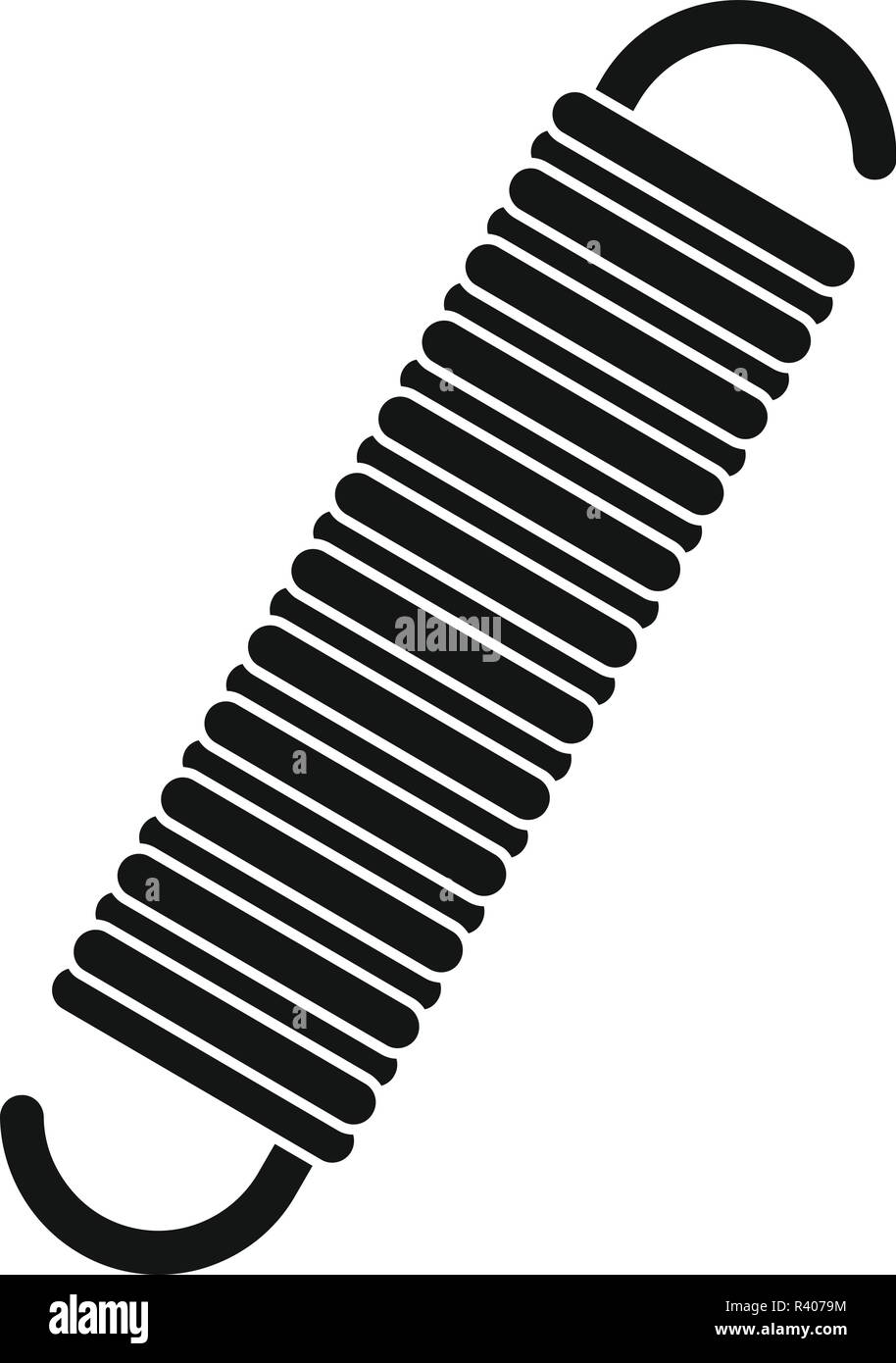 Flexible cable icon. Simple illustration of flexible cable vector icon ...