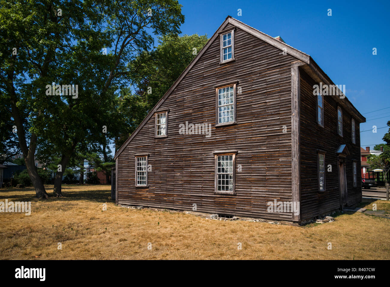 USA, Massachusetts, Quincy, Adams National Historical Park, birthplace ...