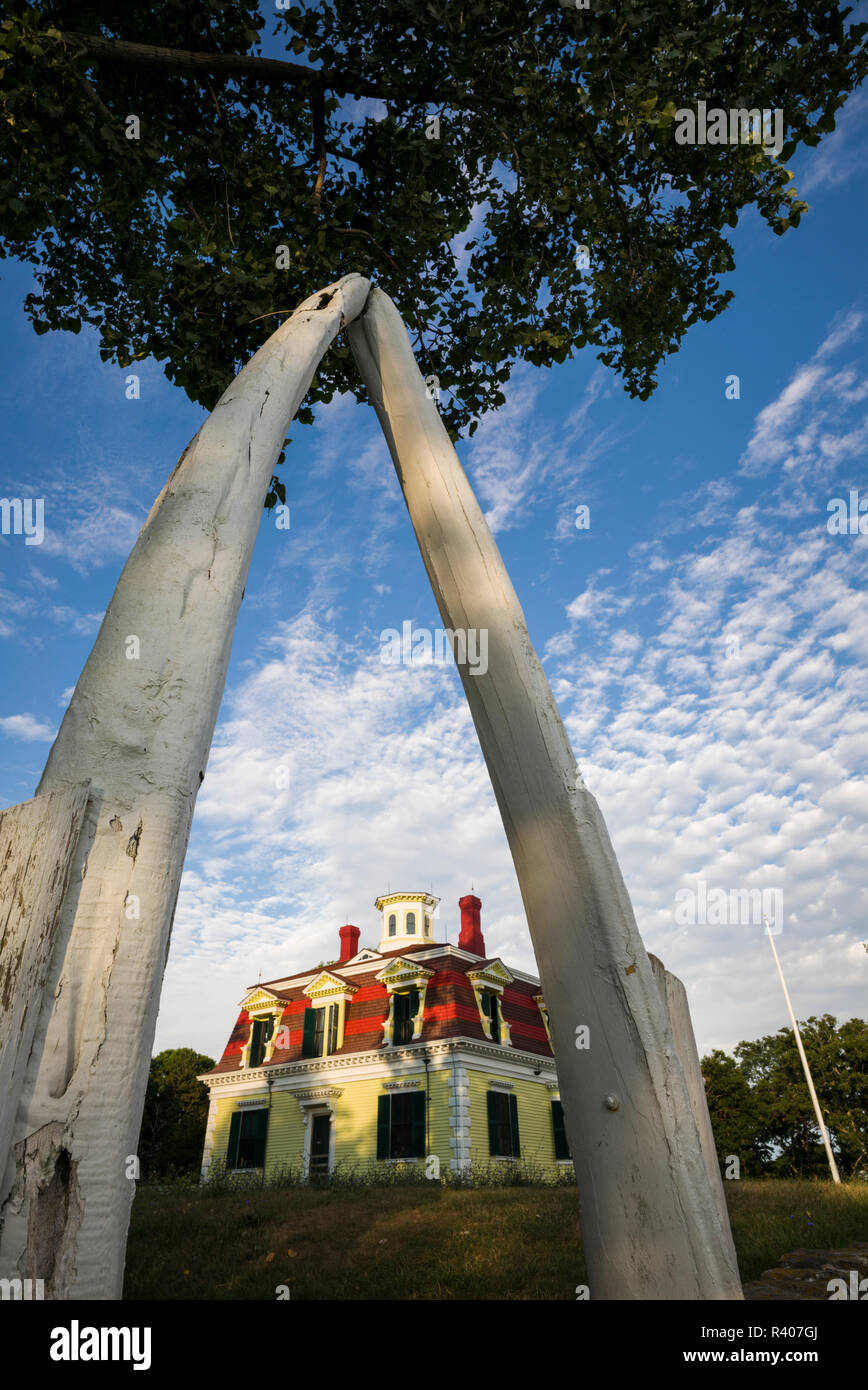 USA, Massachusetts, Cape Cod, Eastham, Fort Hill, Captain Penniman ...