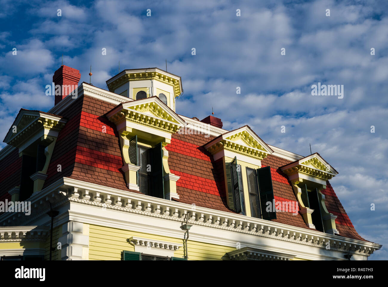 USA, Massachusetts, Cape Cod, Eastham, Fort Hill, Captain Penniman ...
