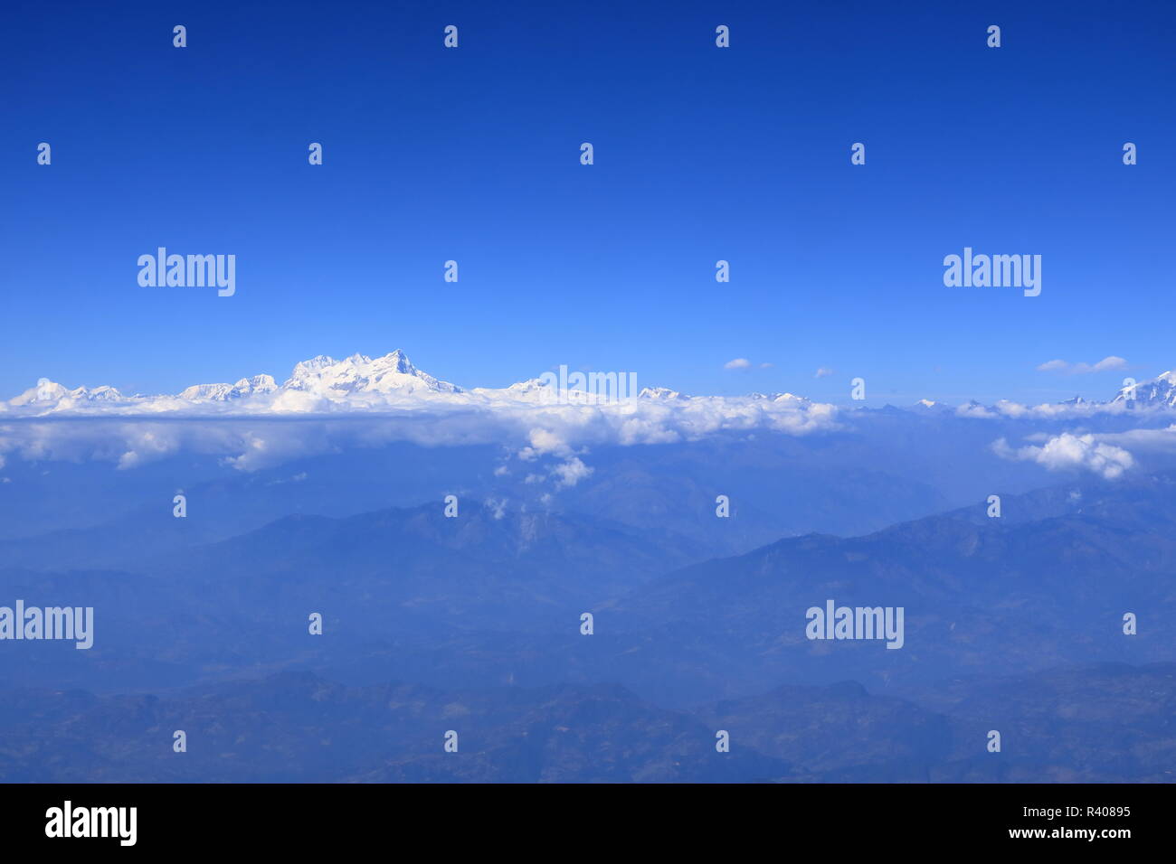 Himalayan Range Aerial Stock Photos & Himalayan Range Aerial Stock ...