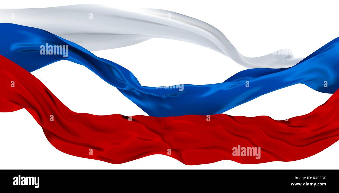 Color Cut Ribbons Waving - Isolated Stock Photo - Alamy