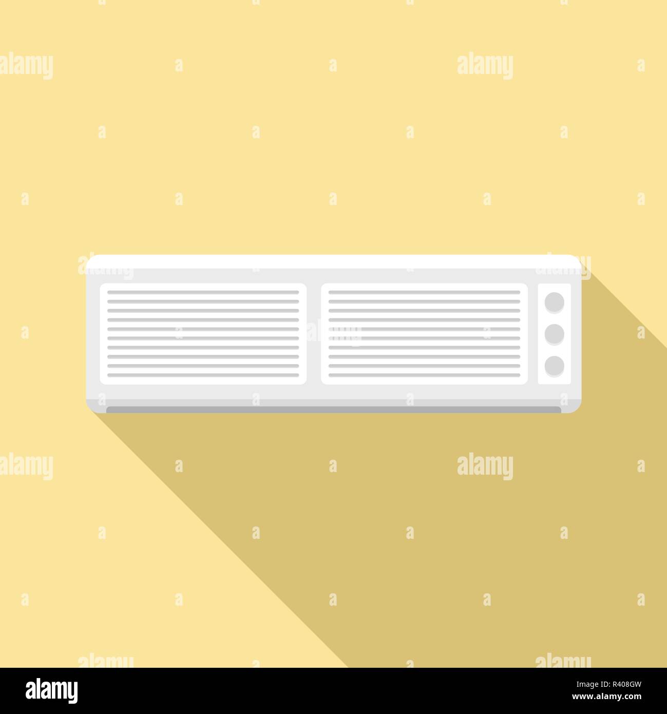 Old conditioner icon. Flat illustration of old conditioner vector icon ...