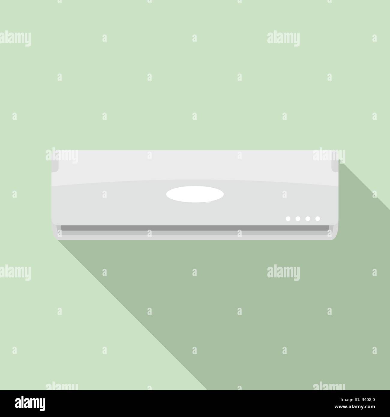 House conditioner icon. Flat illustration of house conditioner vector ...