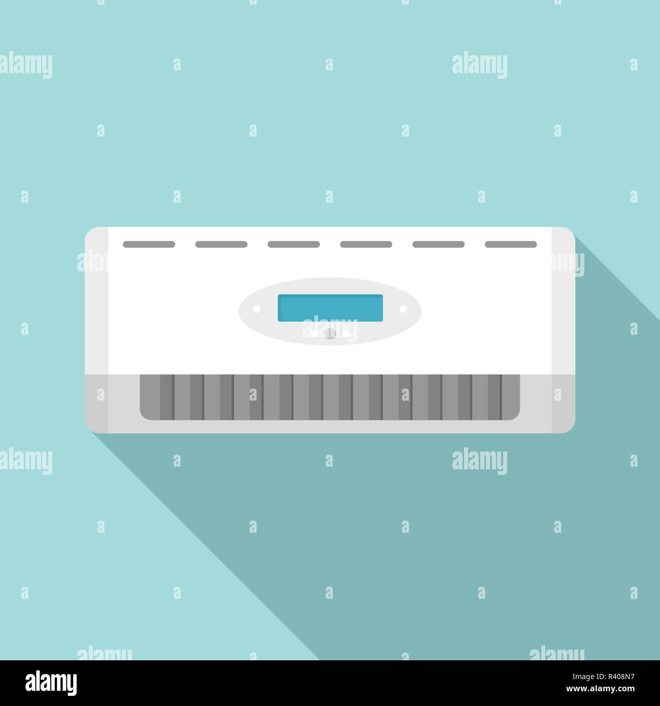 Digital conditioner icon. Flat illustration of digital conditioner ...