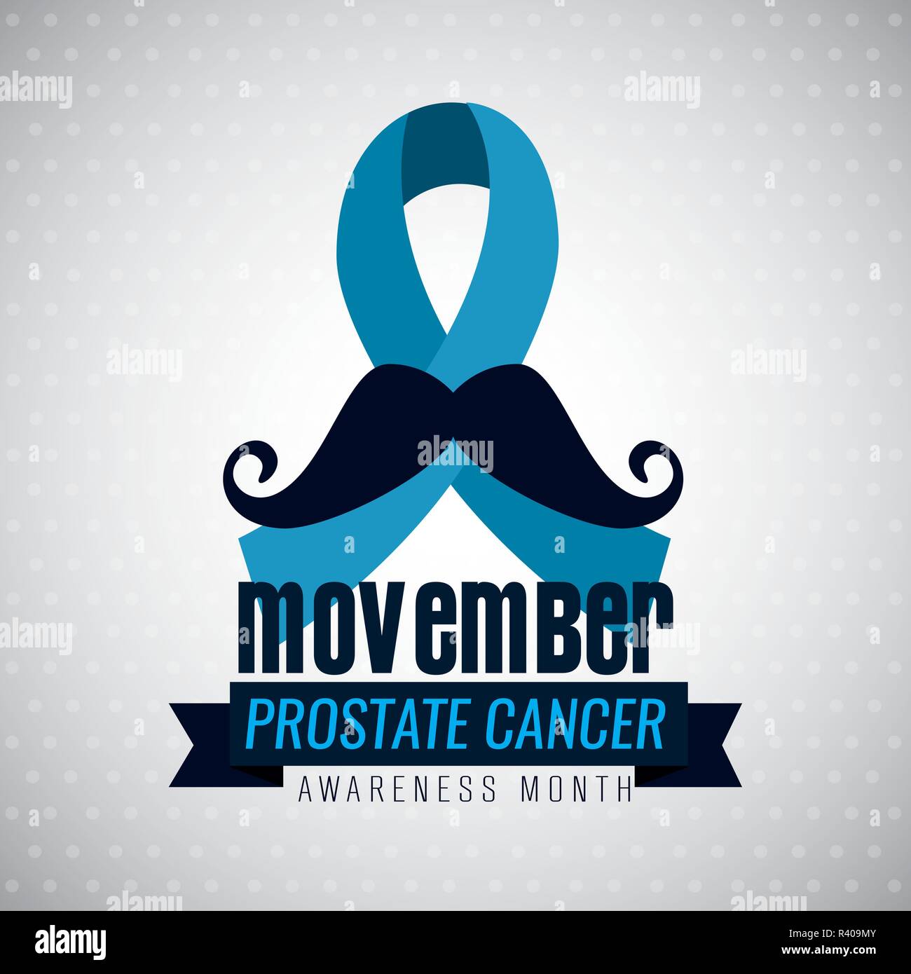 Movember day blue ribbon hi-res stock photography and images - Alamy