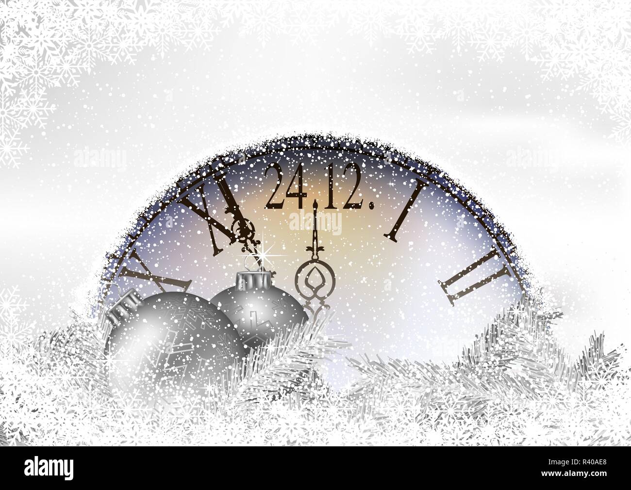 Christmas Time Background Stock Vector Image & Art - Alamy
