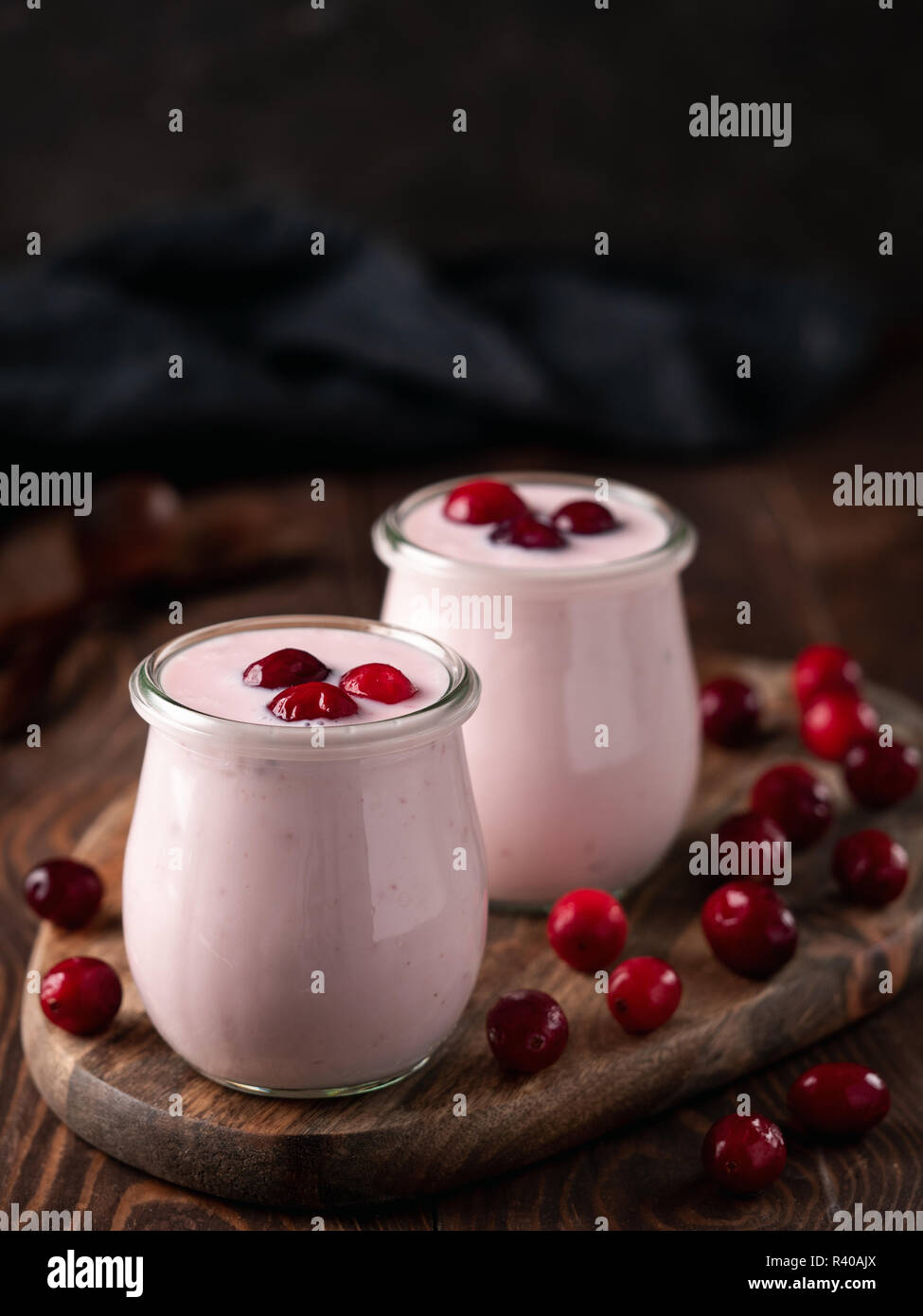 Pink yogurt background hi-res stock photography and images - Alamy