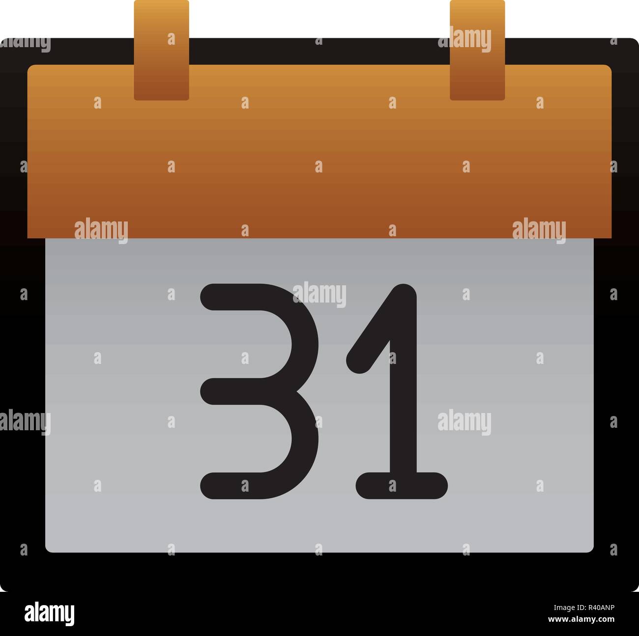calendar reminder on white background vector illustration Stock Vector ...
