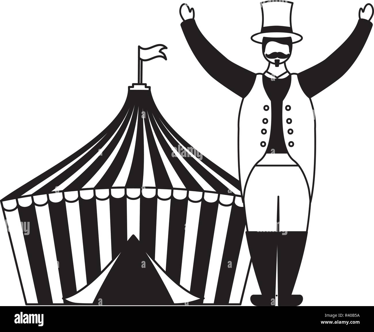 circus fun fair Stock Vector Image & Art - Alamy