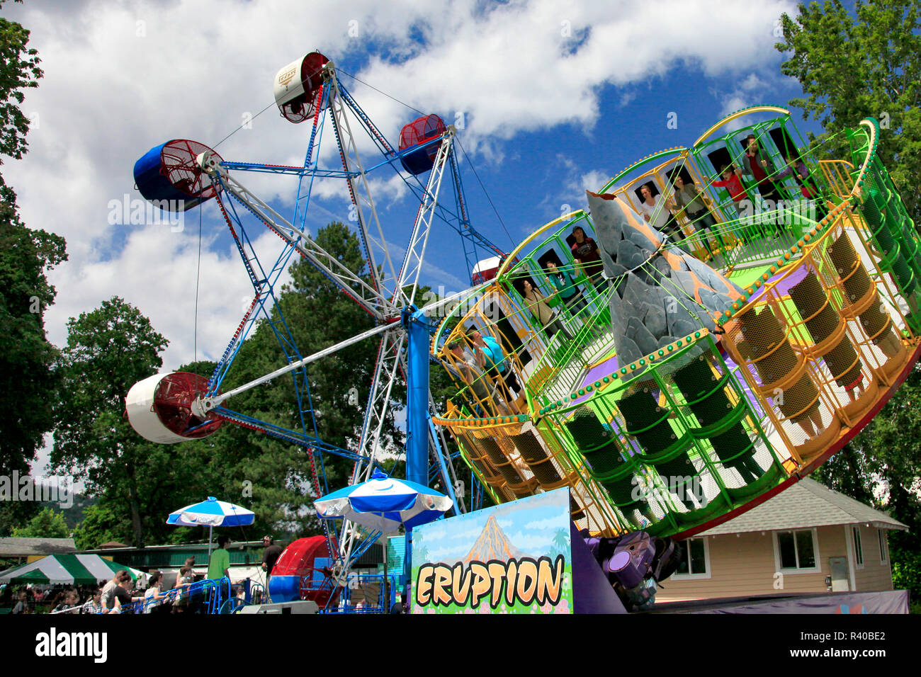 Oaks amusement park portland, oregon hi-res stock photography and ...