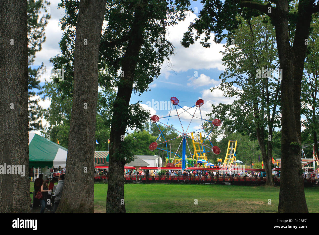 Oaks amusement park portland hi-res stock photography and images - Alamy