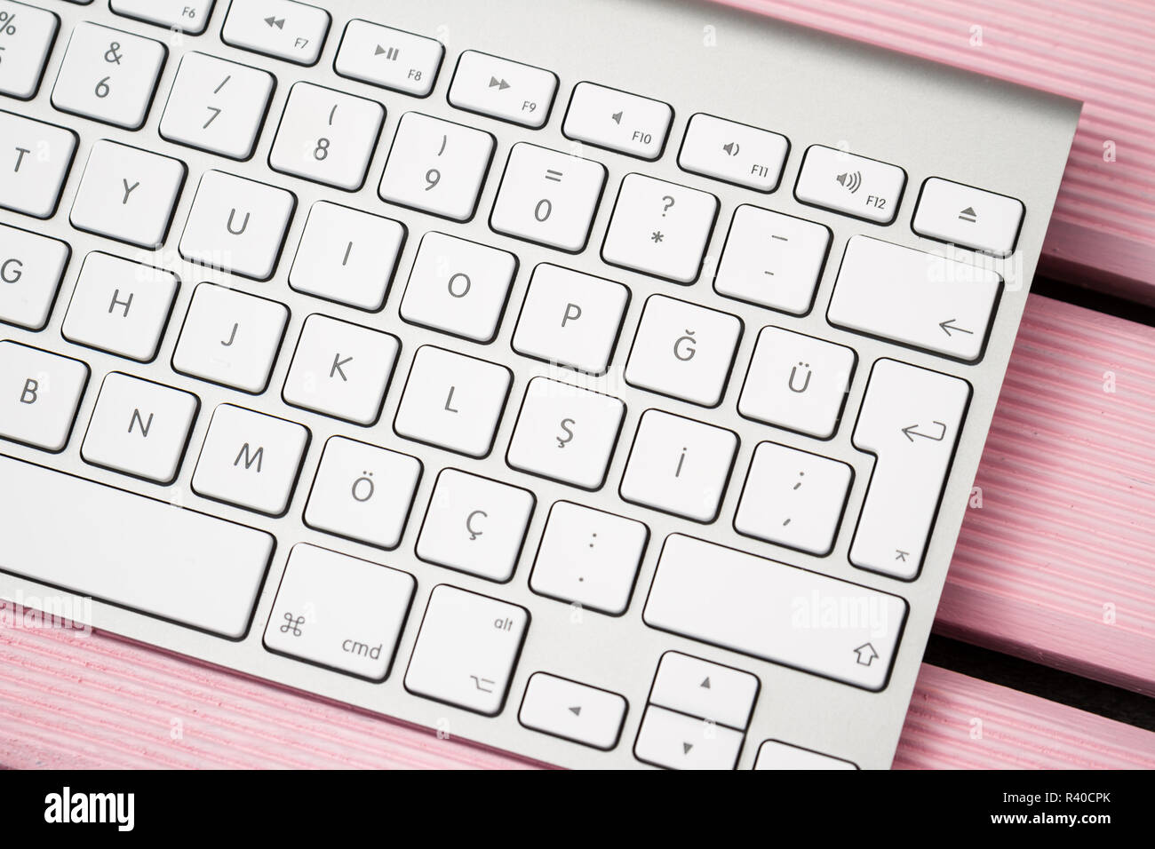 Qwerty keyboard layout hi-res stock photography and images - Alamy