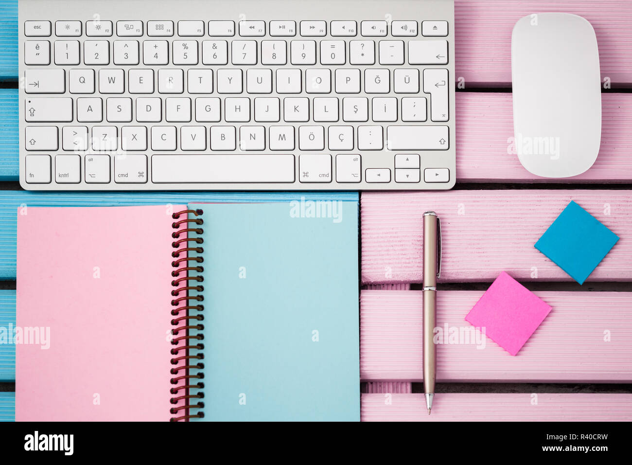 Wireless Modern Computer Keyboard with the Turkish Alphabet and Mouse ...