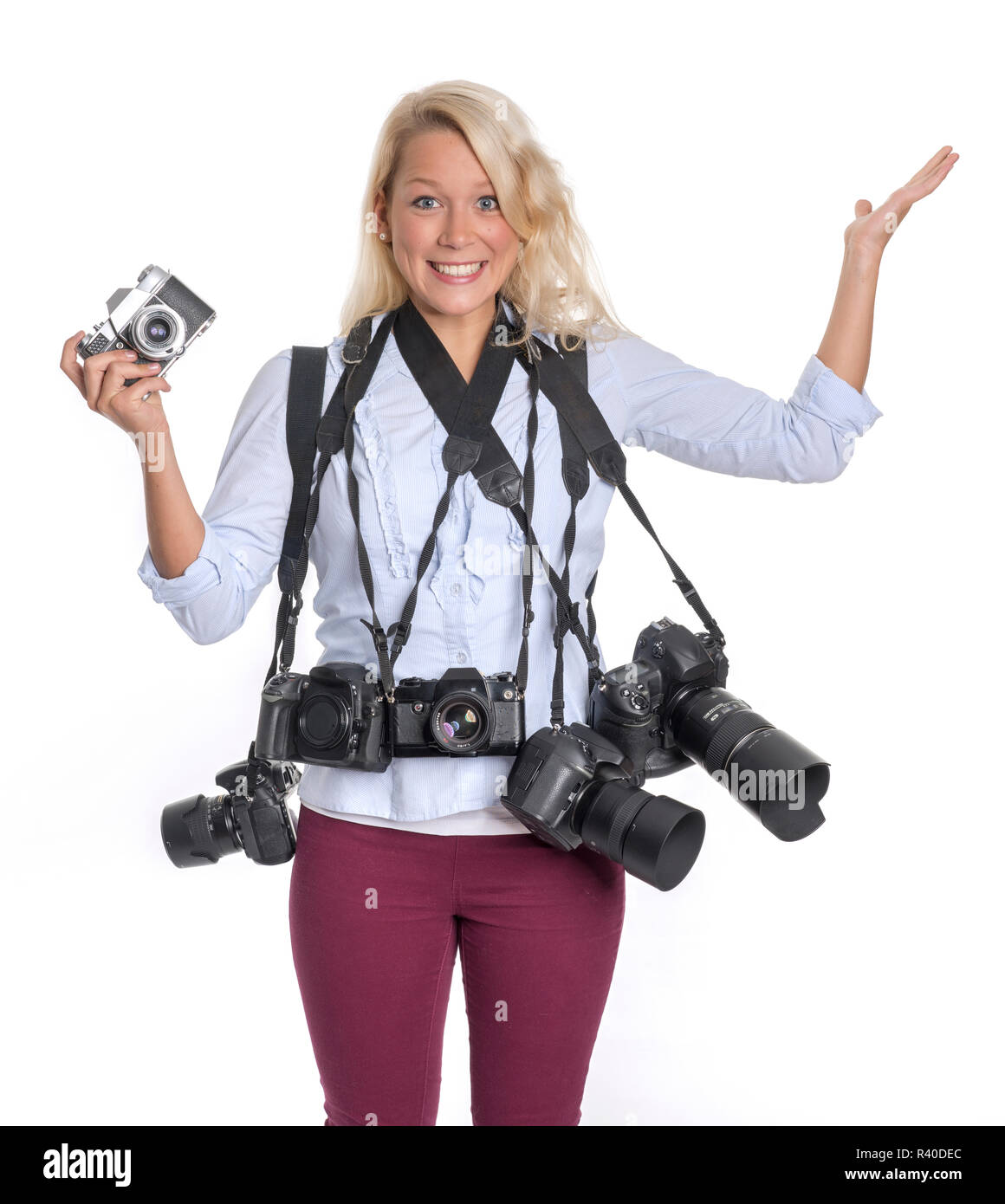 Paparazzi cameras hi-res stock photography and images - Alamy