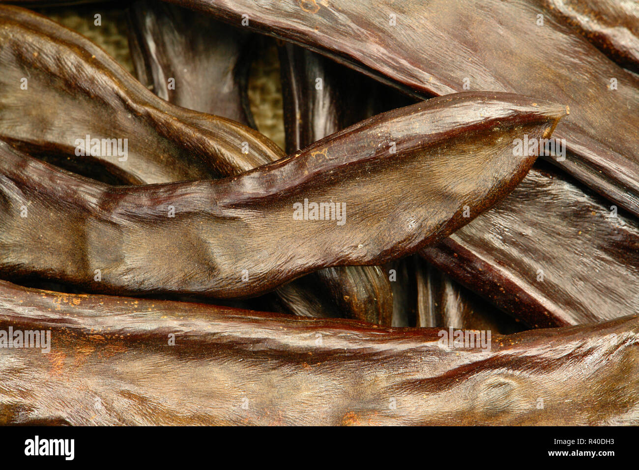 Dried carobs hi-res stock photography and images - Alamy
