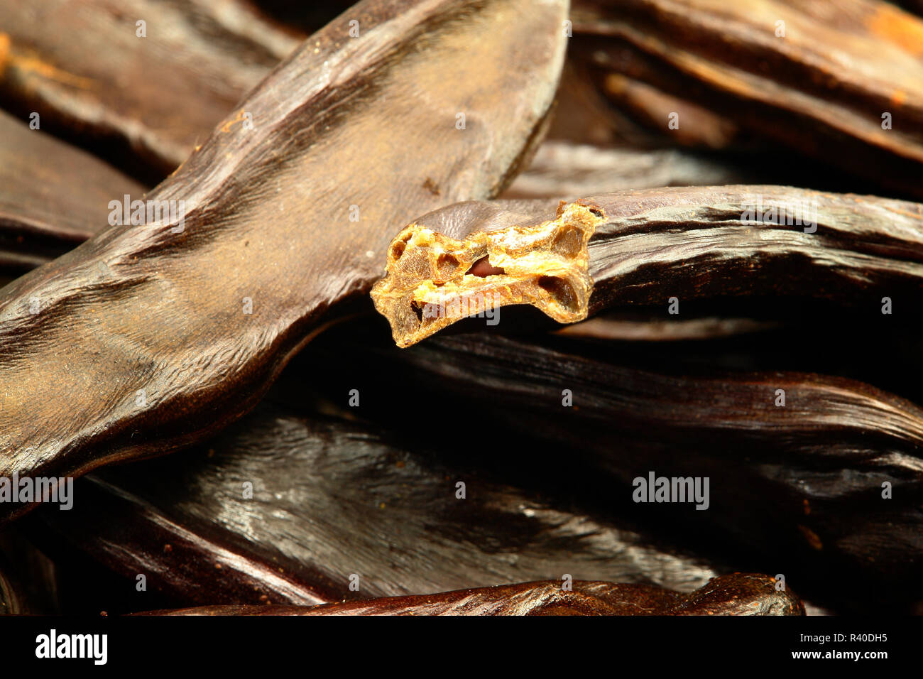 Dried carobs hi-res stock photography and images - Alamy