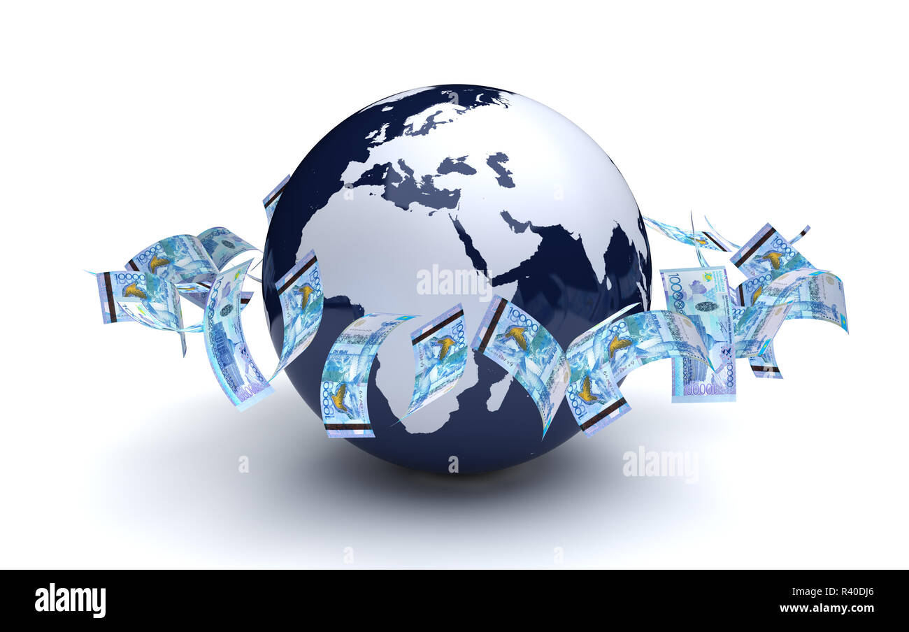 Flying tenge hi-res stock photography and images - Alamy