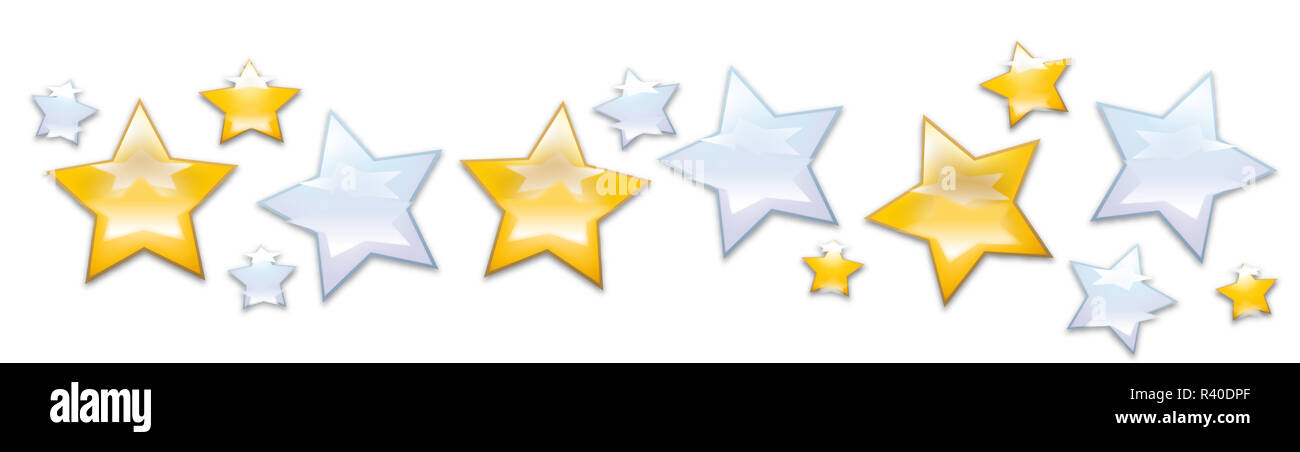 Luminous garland shine Cut Out Stock Images & Pictures - Alamy