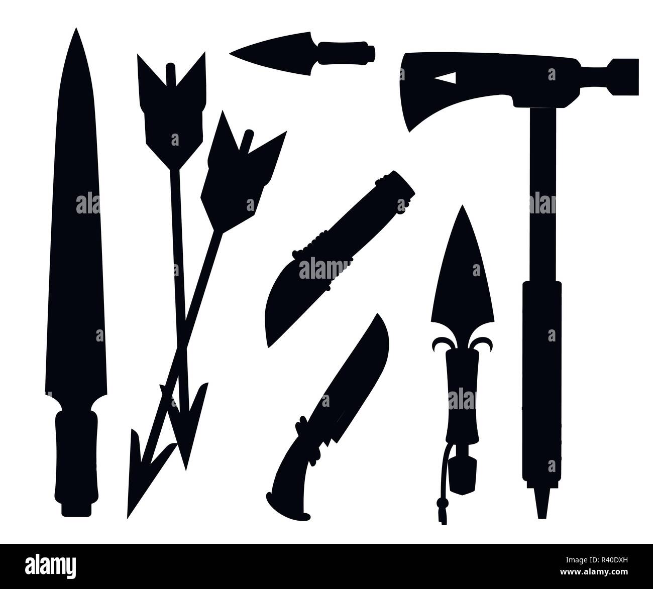 Rubber tomahawk Cut Out Stock Images & Pictures - Alamy