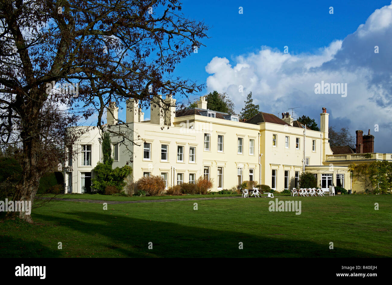 Brockwood School, Brockwood Park, Hampshire, England UK Stock Photo - Alamy