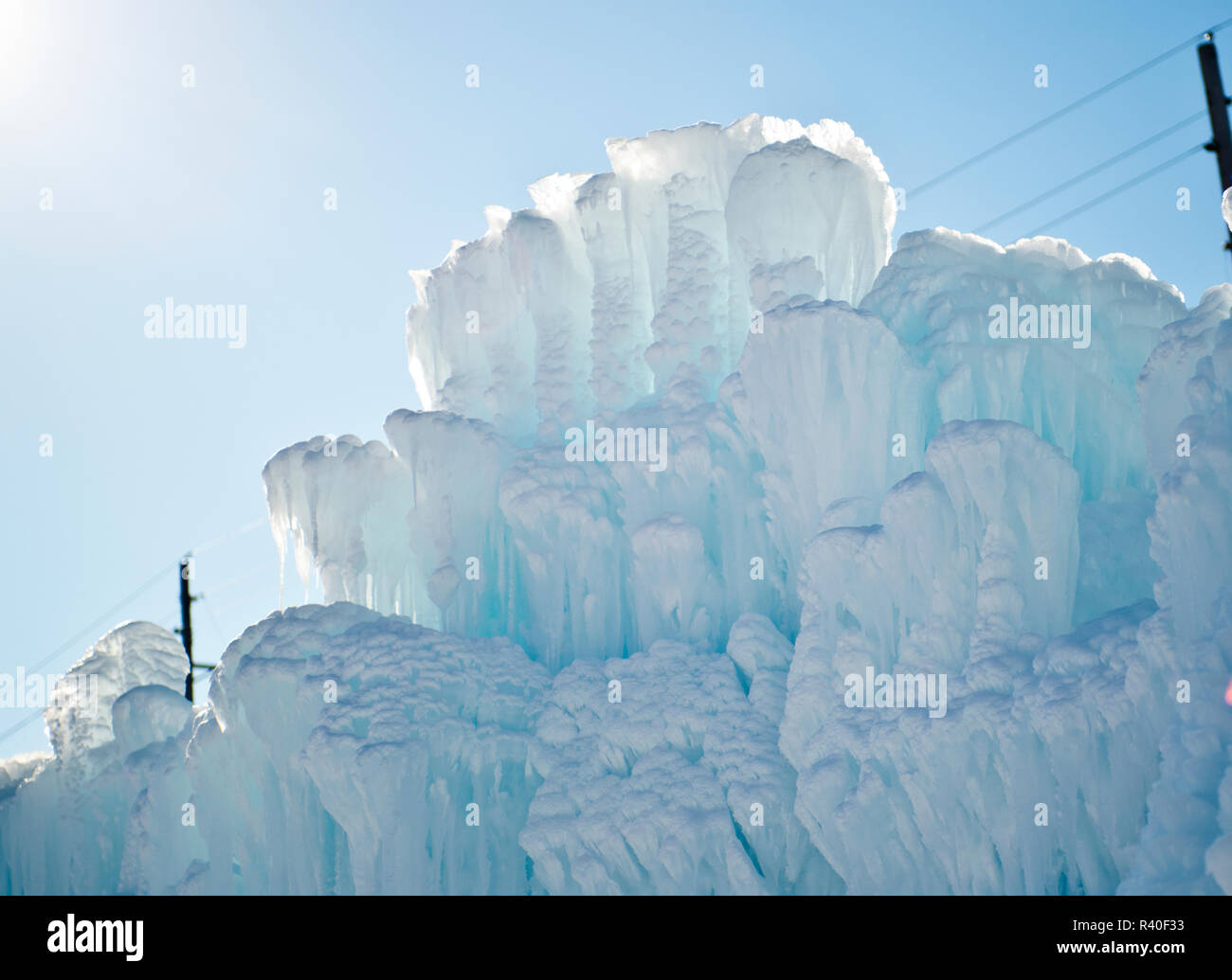 Ice castle minnesota hi-res stock photography and images - Alamy