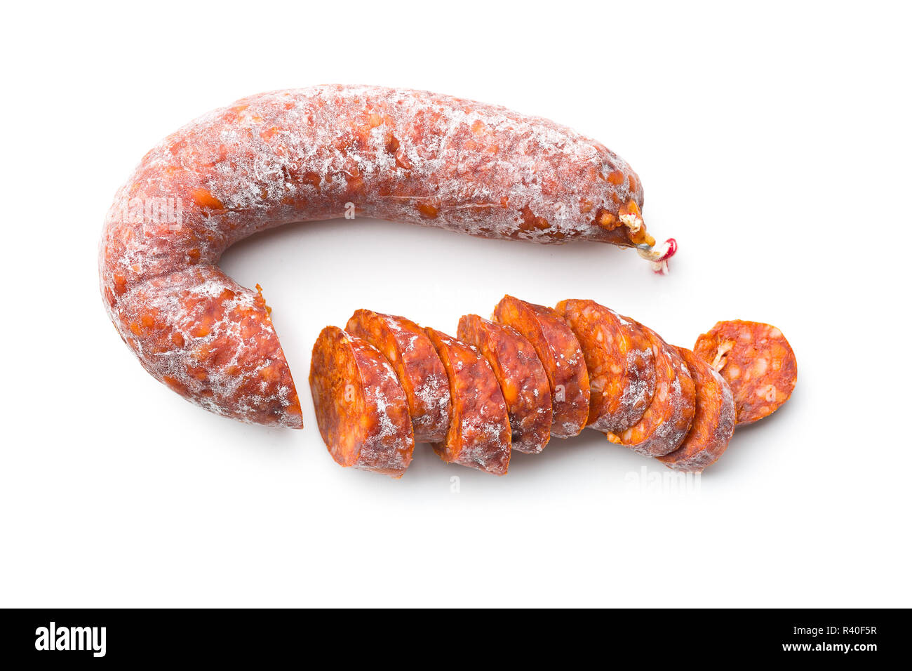 Salami sliced food aliment hi-res stock photography and images - Alamy