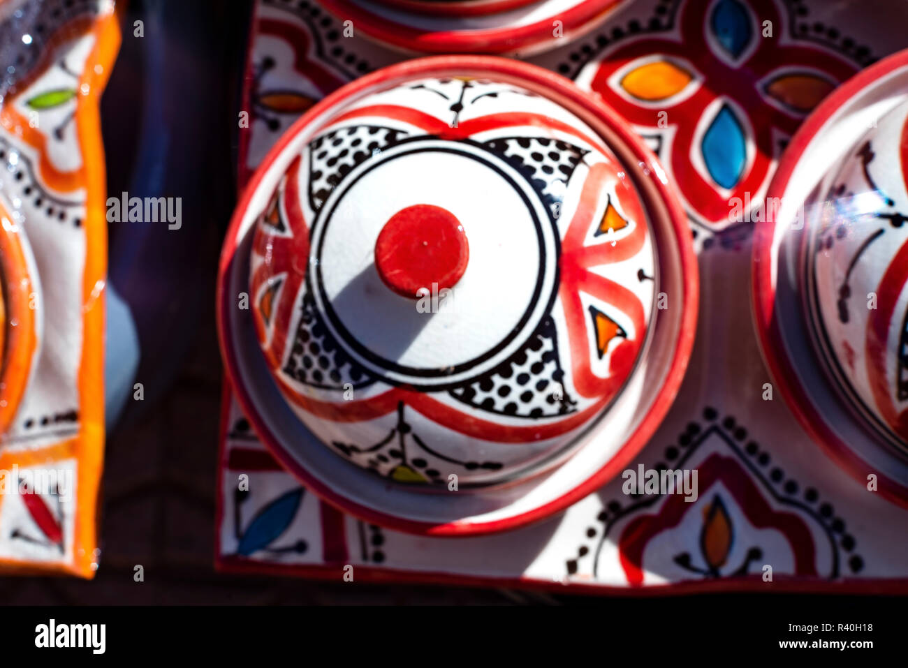 MOROCCAN CERAMIC,SAFI POTTERY Stock Photo - Alamy