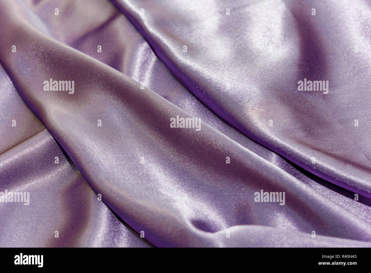 Beautiful smooth elegant wavy violet purple satin silk luxury cloth ...