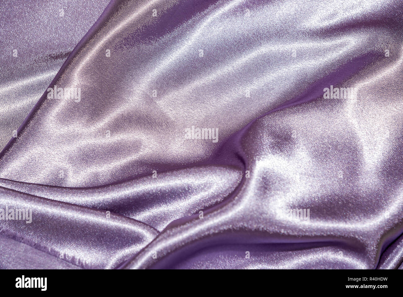 Beautiful smooth elegant wavy violet purple satin silk luxury cloth ...