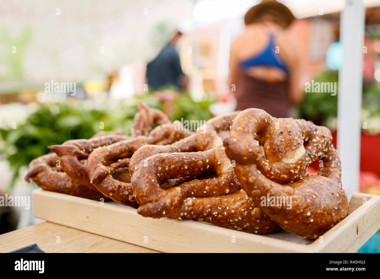 Pretzels new york hi-res stock photography and images - Alamy