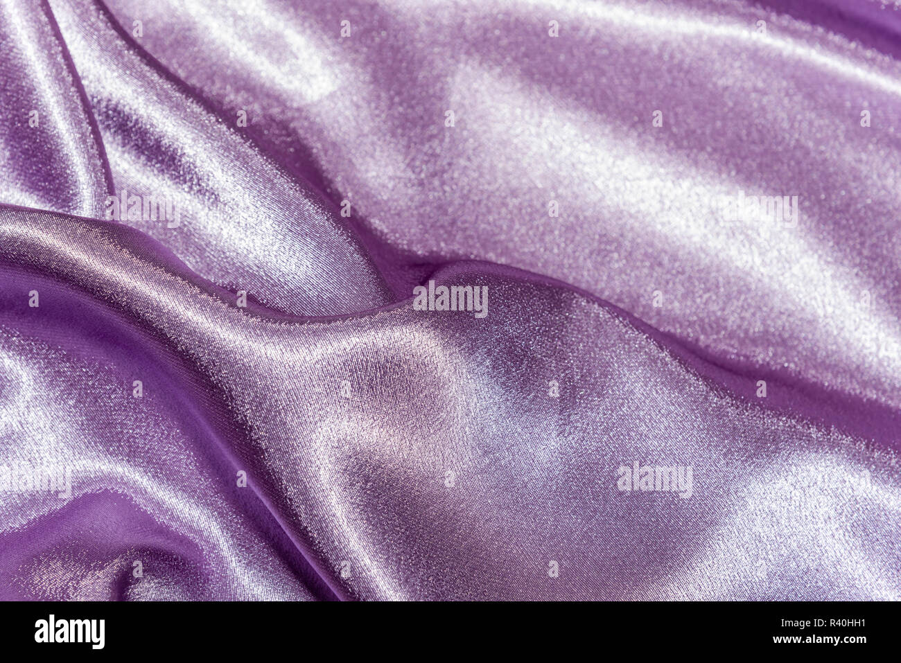 Beautiful smooth elegant wavy violet purple satin silk luxury cloth ...