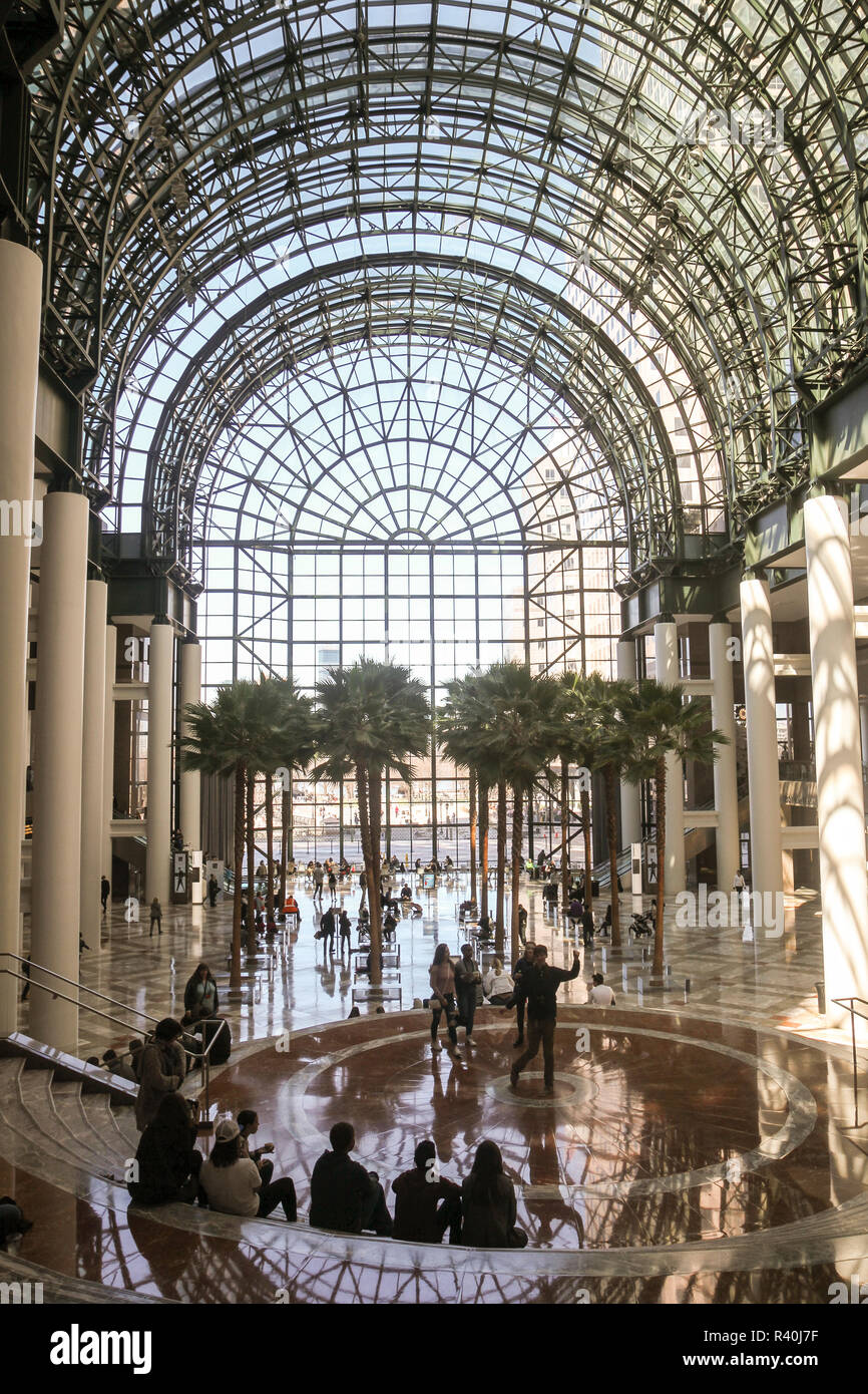 Atrium at Brookfield Place (formerly World Financial Center) Battery ...