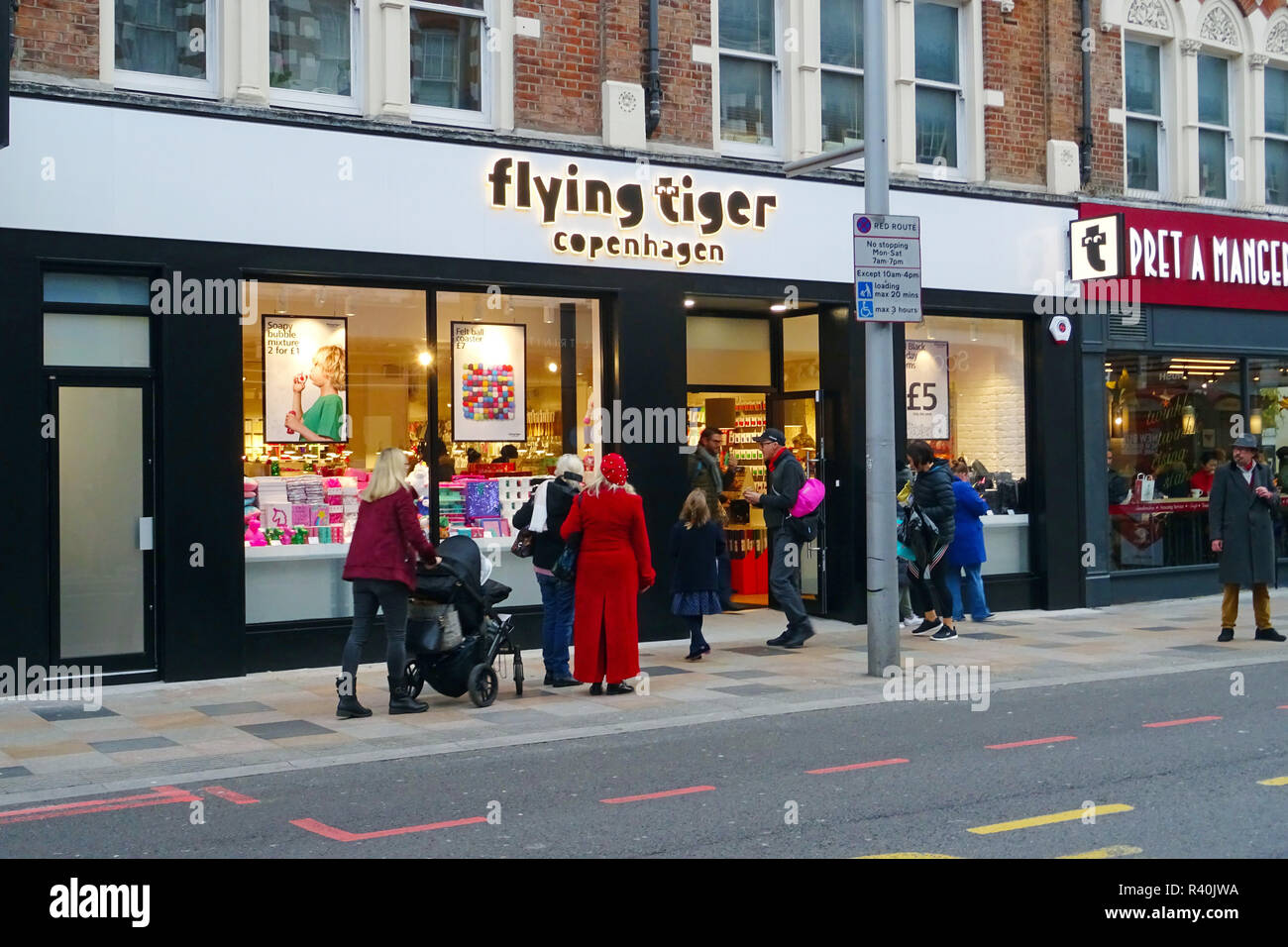 Flying Tiger Copenhagen Store In High Resolution Stock Photography and ...