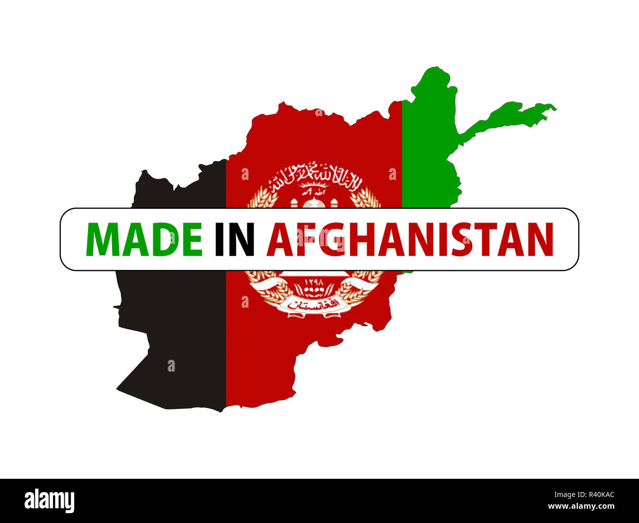 Afghanistan country silhouette hi-res stock photography and images - Alamy