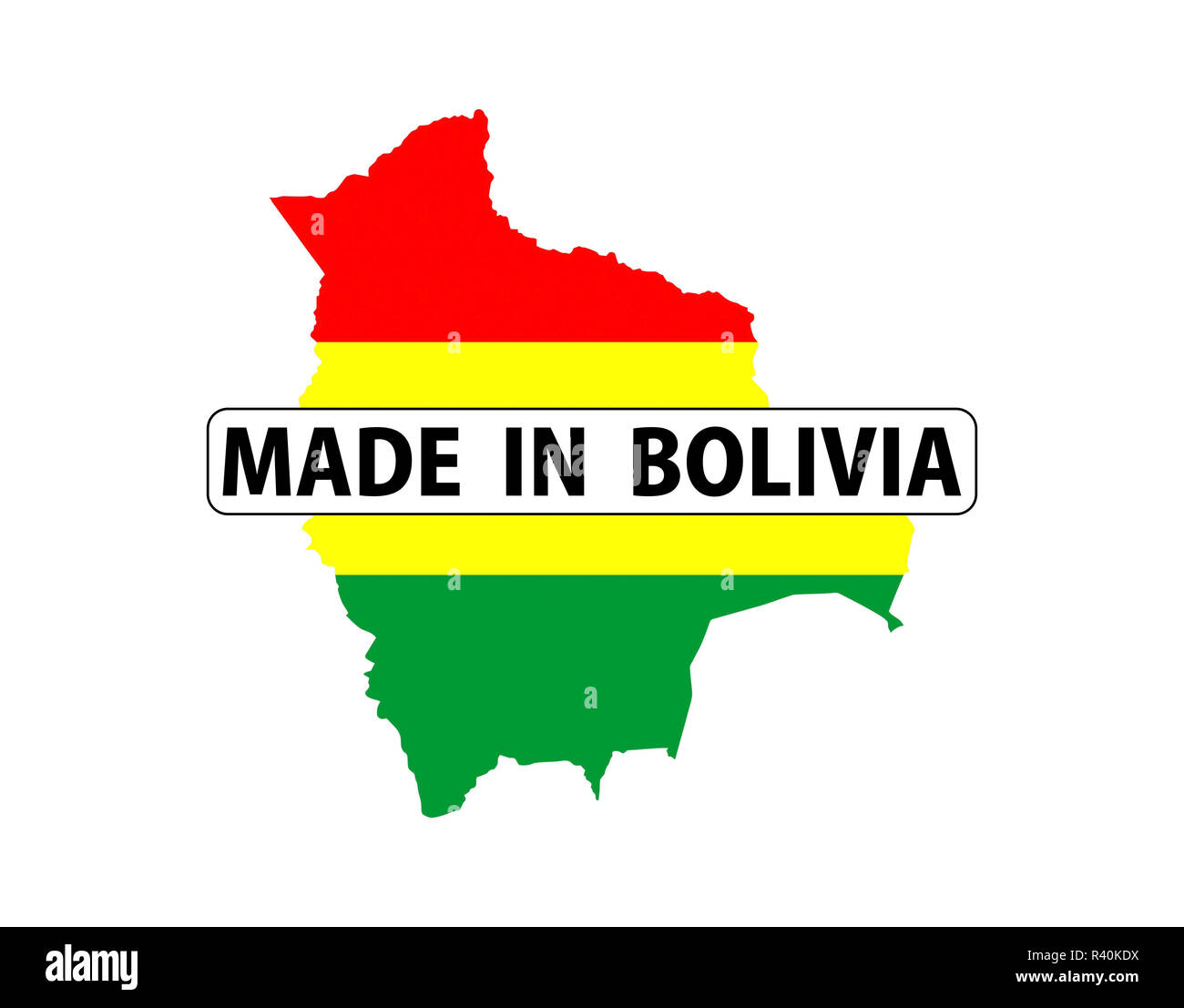 made in bolivia Stock Photo - Alamy