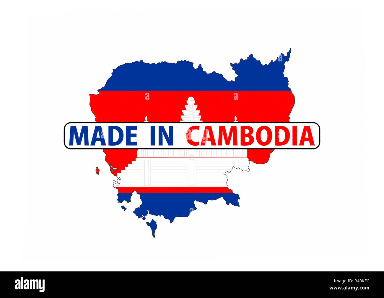 Made in cambodia label hi-res stock photography and images - Alamy