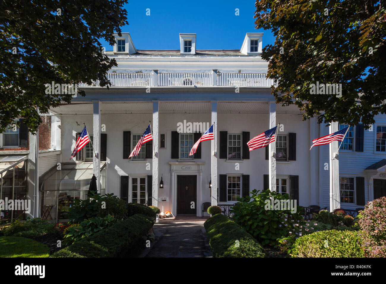 USA, New York, Hudson Valley, Rhinebeck, Beekman Arms-Delamater Inn ...