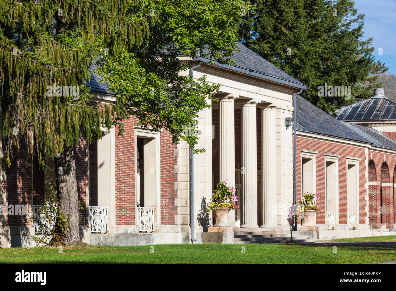USA, New York, Hudson Valley, Saratoga Springs, Saratoga Spa State Park ...