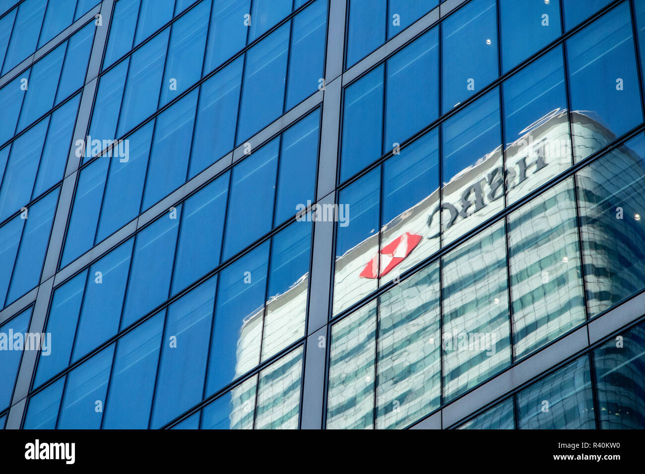 HSBC Banks' UK Headquarters in Canada Square, London Stock Photo - Alamy